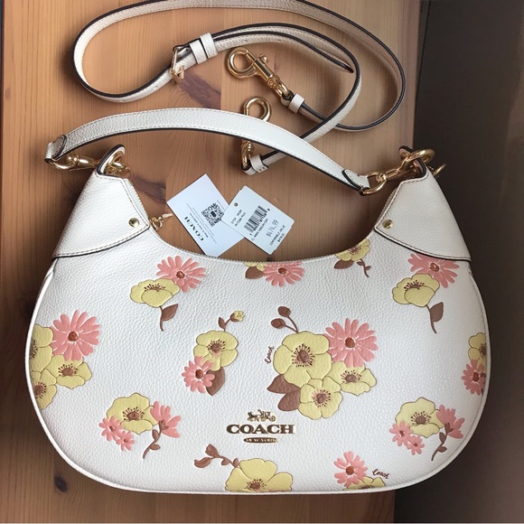 Coach | Bags | Coach Mara Hobo With Floral Cluster Print | Poshmark